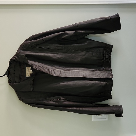 St. John's Bay | Jackets & Coats | Brown St Johns Bay Genuine Leather ...